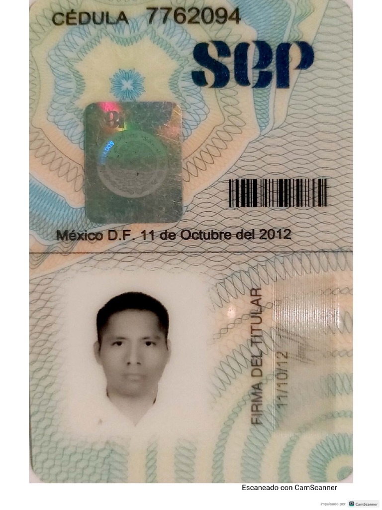 Cedula Medicina Gral. | PDF