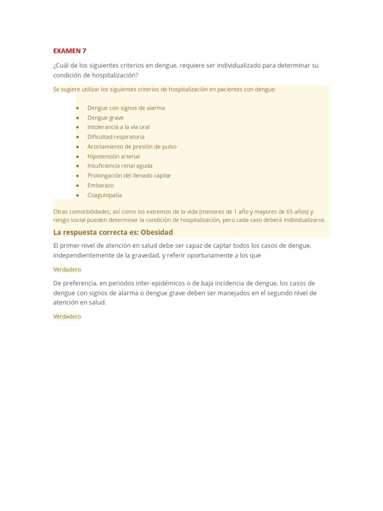 Examen 7,8, 9 | PDF | Diagnostico medico | Cuidado de la salud