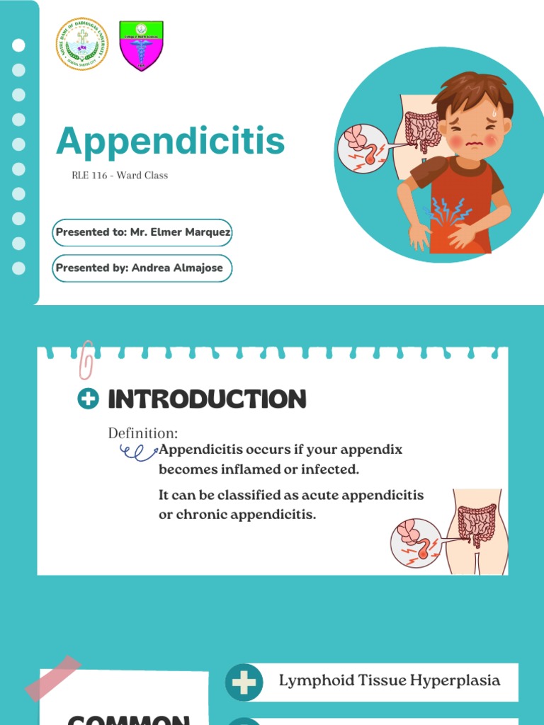 Appendicitis | PDF | Clinical Medicine | Medical Specialties