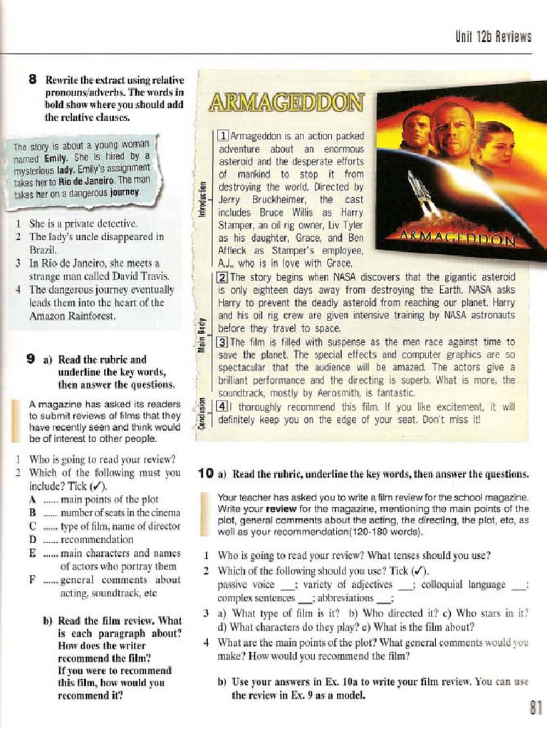 Film Review Sample | PDF