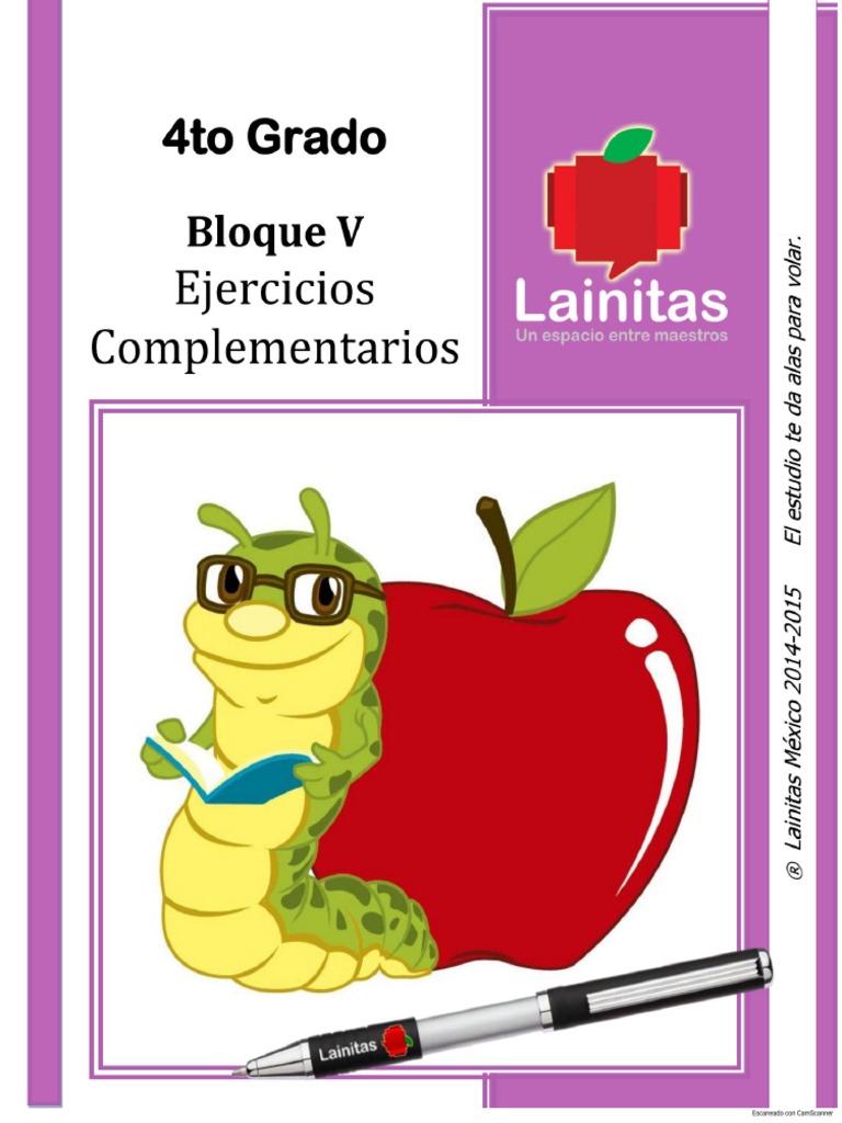 4to Grado Bloque 5 Ejercicios Complementarios | PDF