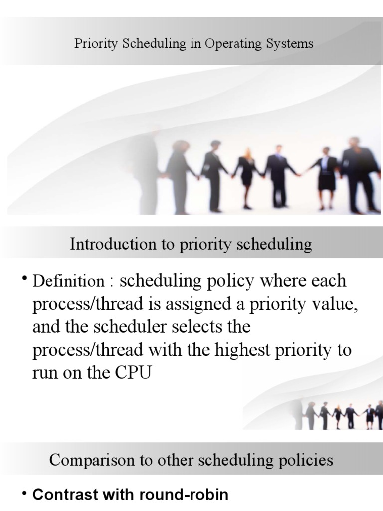 Priority Scheduling Explained | PDF