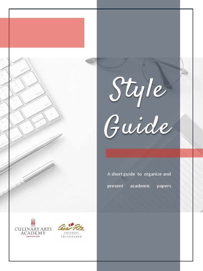 New Style Guide Pdf
