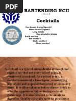 Module 4 Methods of Mixing Cocktails | PDF | Drink | Cocktails