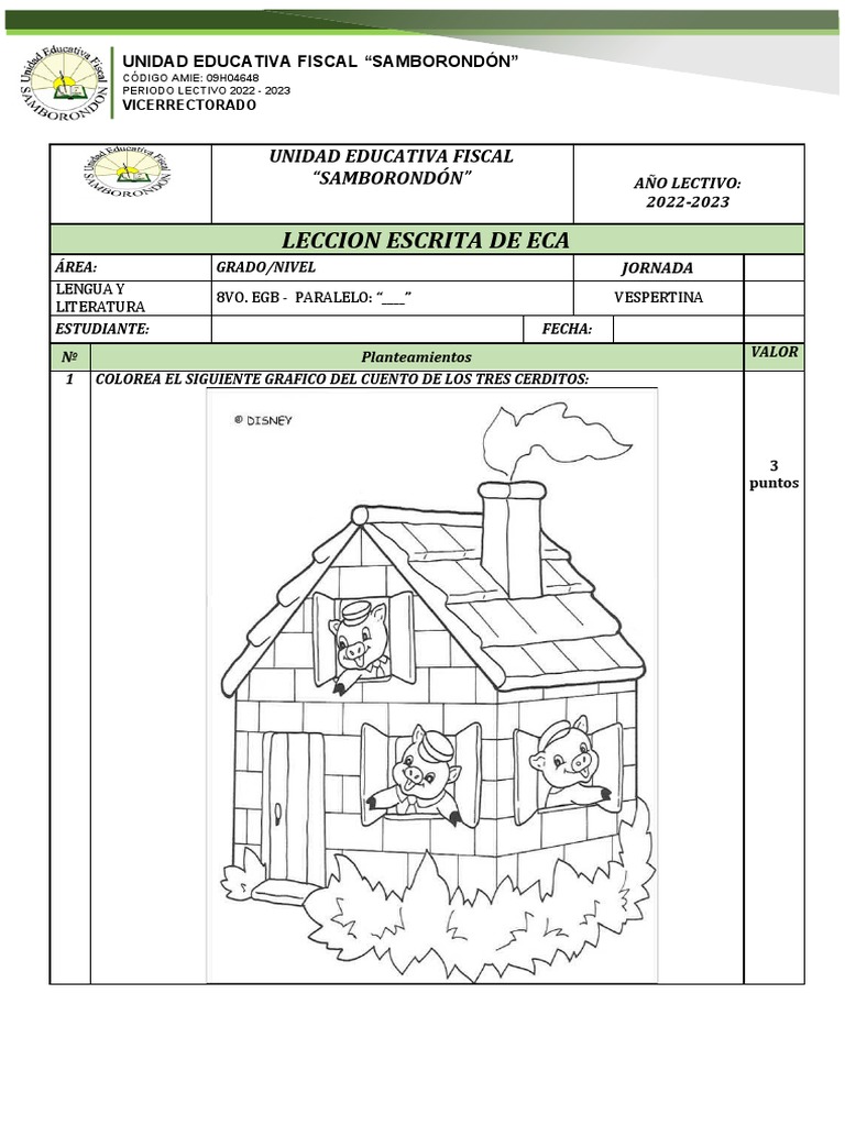 NEE-8Vo-EVALUACIÓN DE ECA | PDF