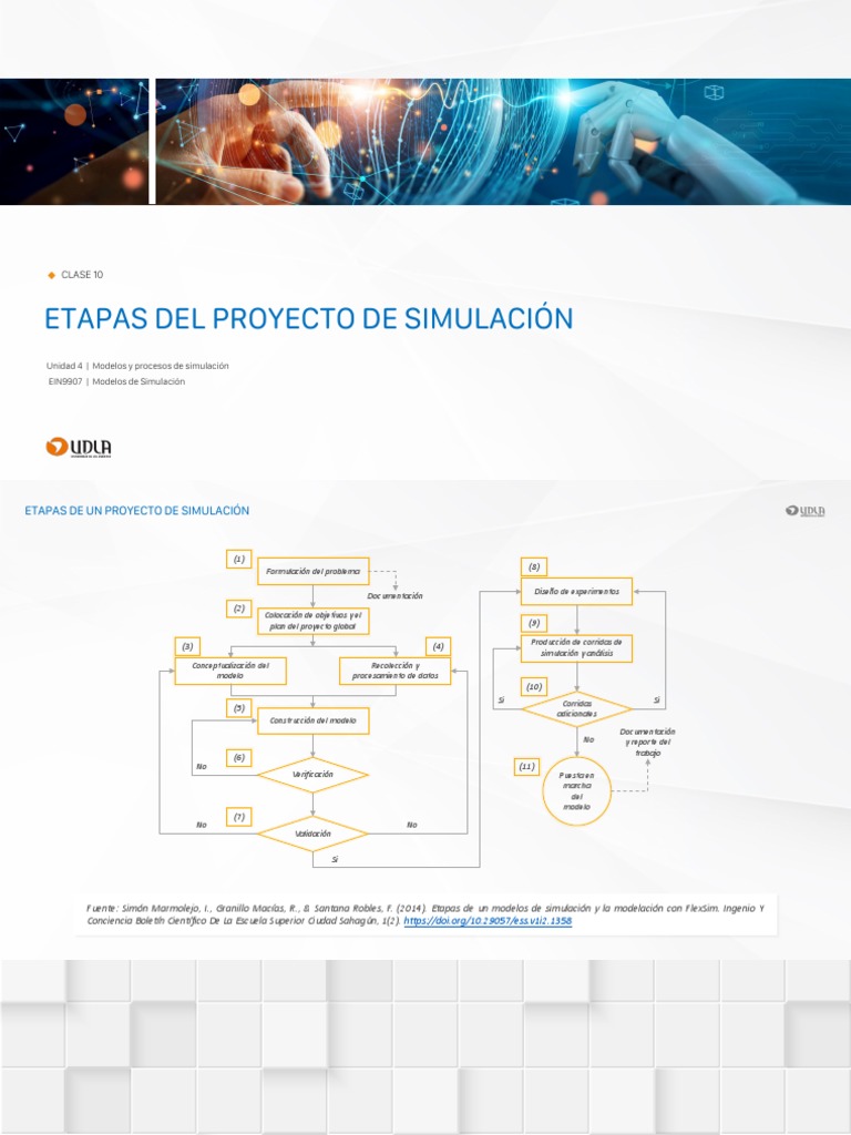 ETAPAS PROYECTO SIMULACIÓN | PDF | Simulación | Science