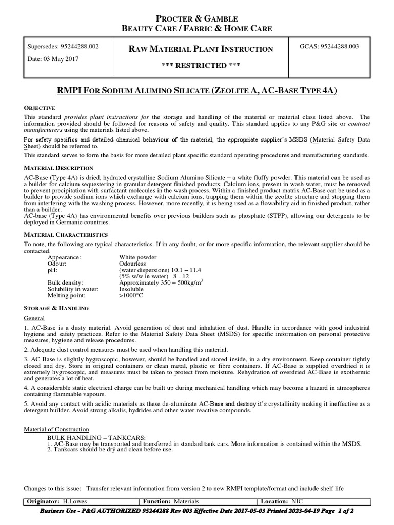 Untitled | PDF | Shelf Life | Detergent