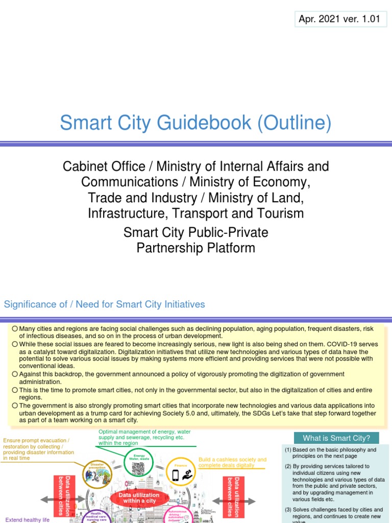 Smart City Initiatives Overview | PDF | Public–Private Partnership ...
