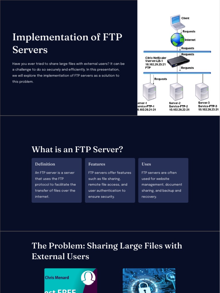 Implementation of FTP Servers | PDF