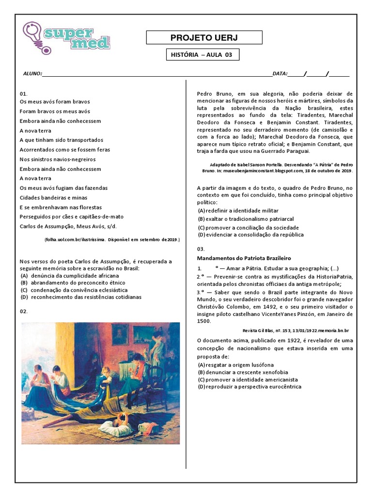 História - Aula 03 | PDF
