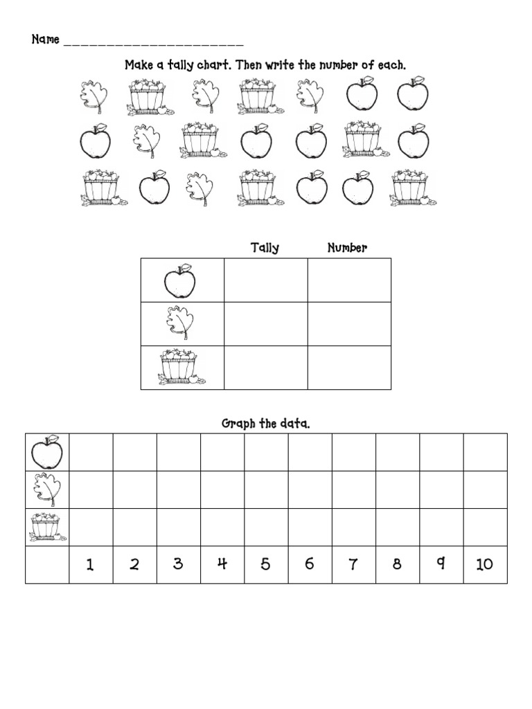 Tally Chart and Graph Activity | PDF