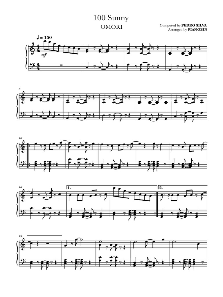 100 Sunny | PDF