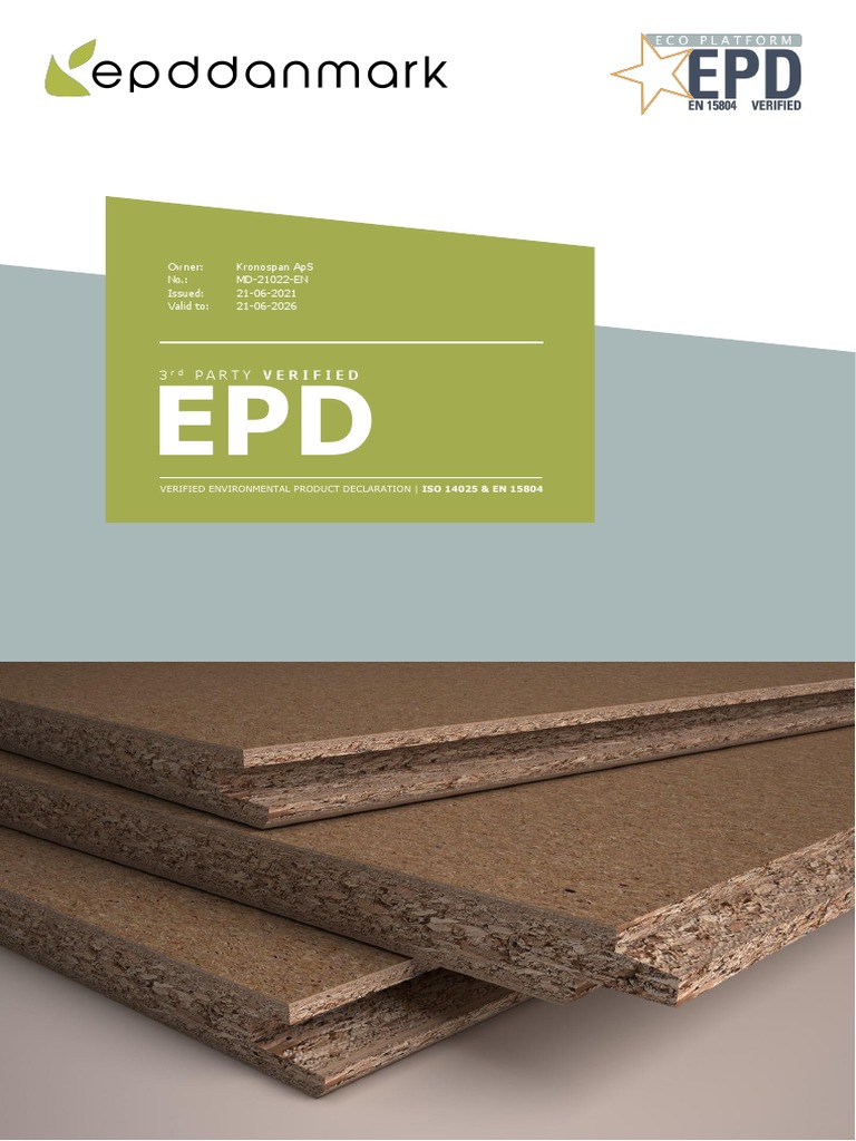 Subfloor - EPD | PDF