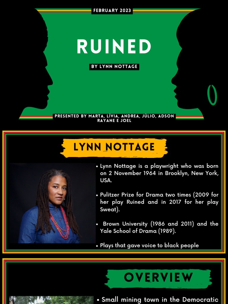Ruined by Lynn Nottage | PDF