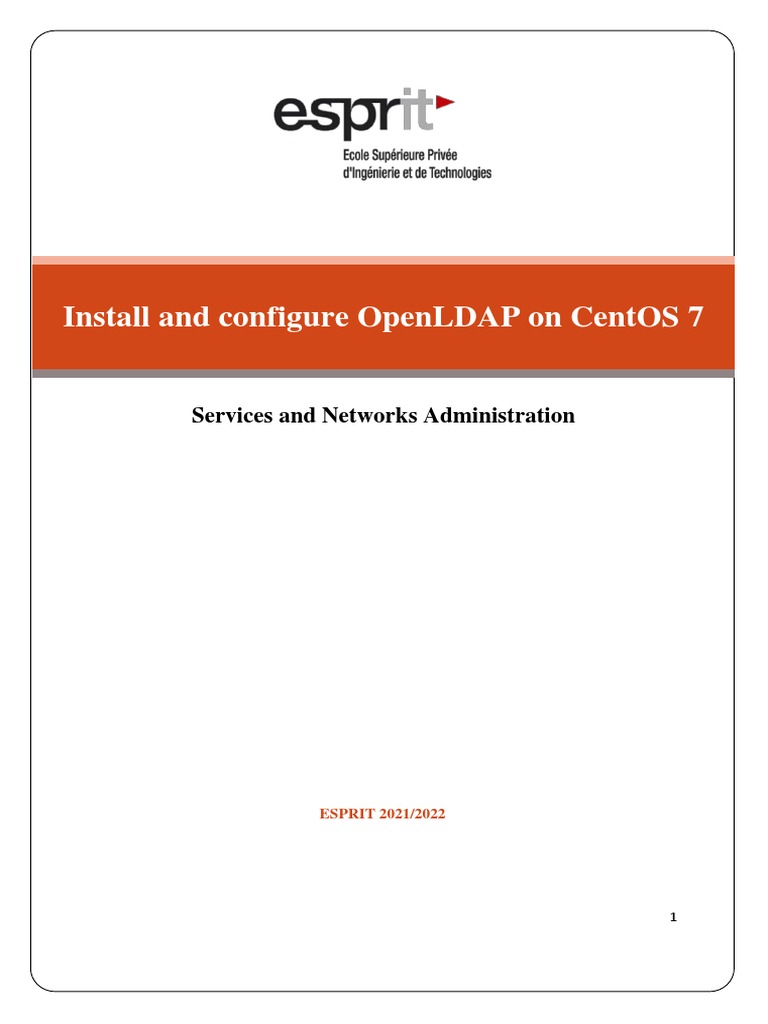TP5.-CentOS OpenLDAP | PDF | Telecommunications | Computer Security