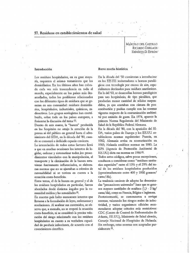 16.-Residuos en Establecimientos de Salud | PDF 16.-Residuos en Establecimientos de Salud | PDF