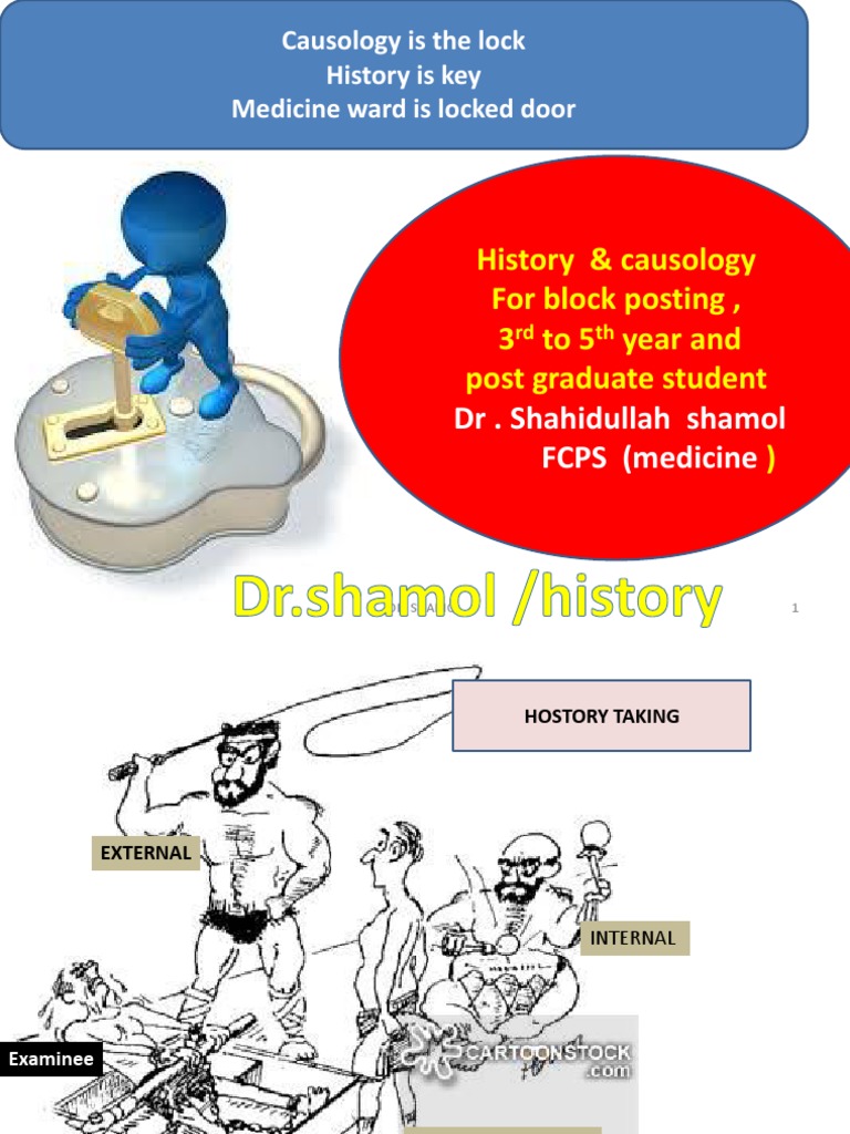 History and Causology - DR - Shamol | PDF | Cough | Bronchitis