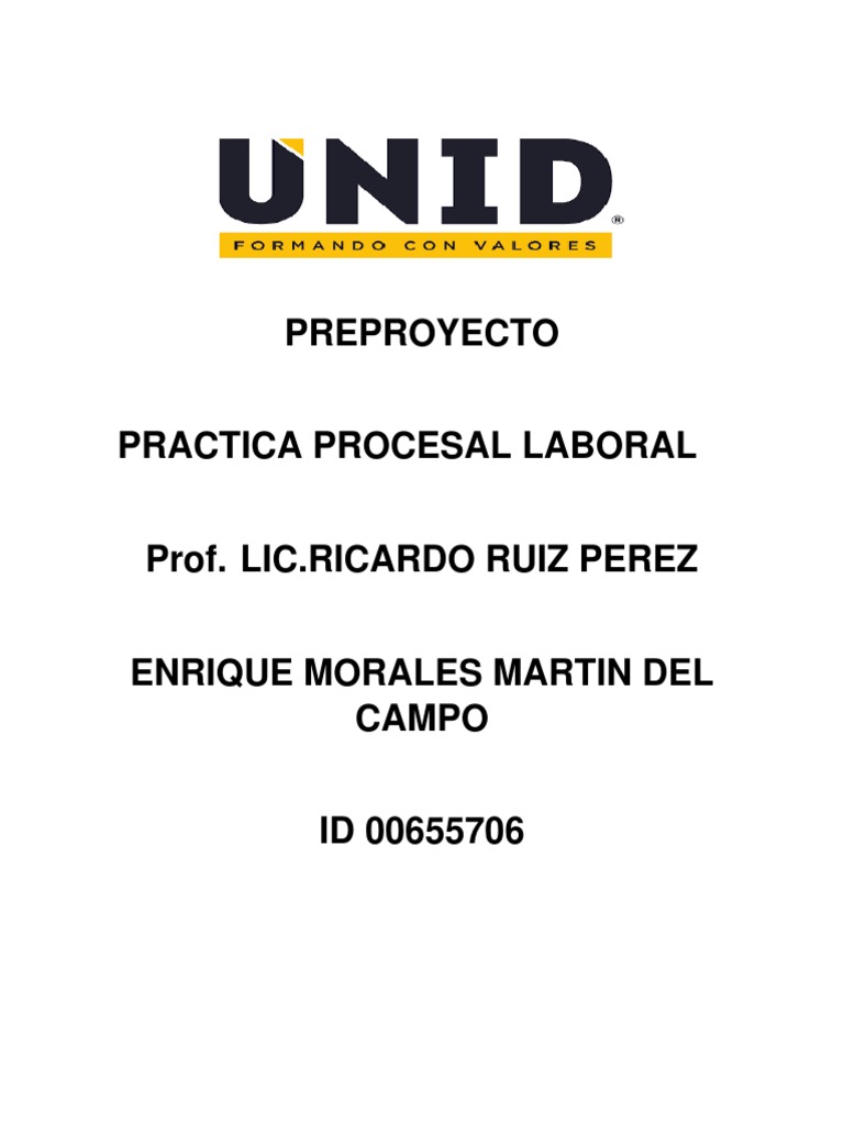 PREPROYECTO | PDF