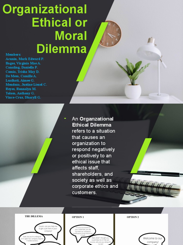 Analyzing an Organizational Ethical Dilemma Regarding Hiring a Family ...