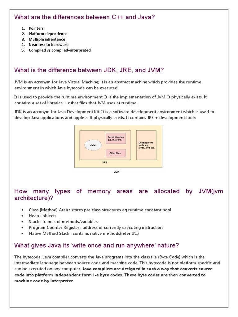 Java Ques | PDF | Java Virtual Machine | Programming