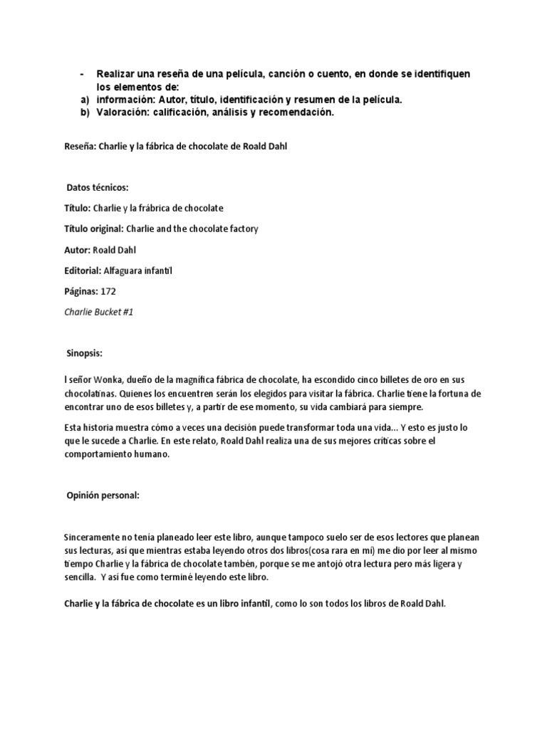 Realizar Una Reseña de Una Película UAS | PDF