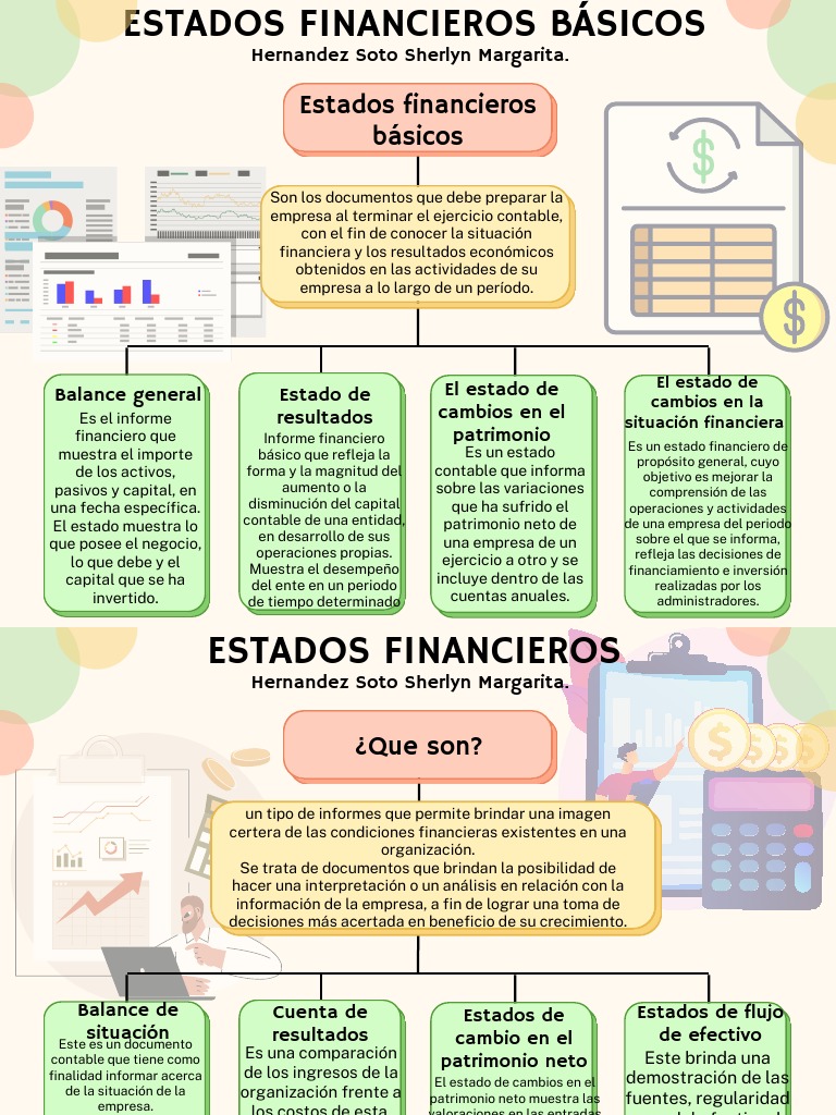 Mapa Conceptual Estados Financieros | PDF