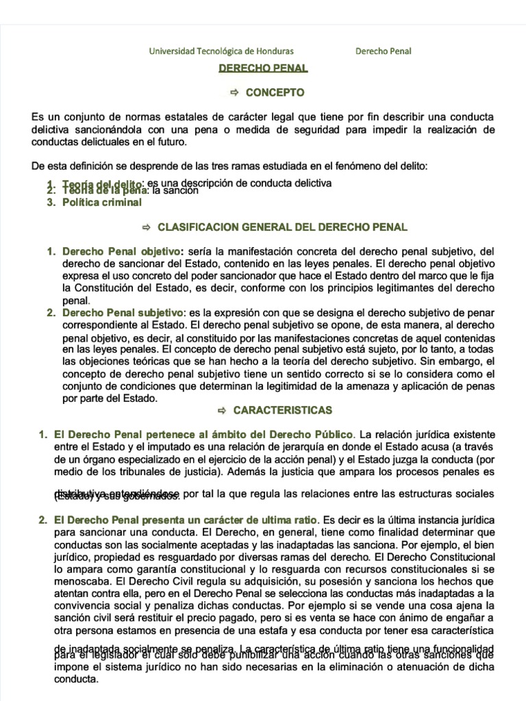 PDF Ensayo de Derecho Penal 1 - Compress | PDF