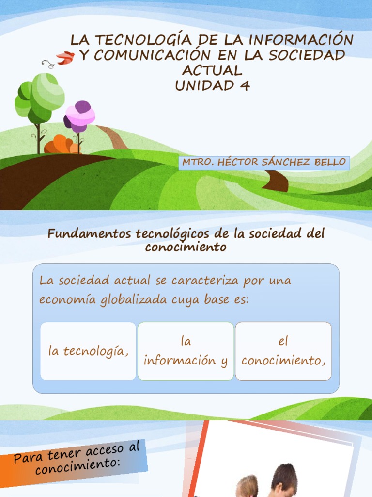 TIC en la Sociedad Actual: Retos y Oportunidades | PDF | Internet ...