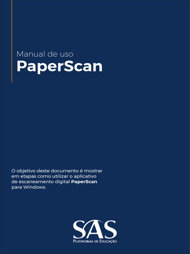 Guia passo-a-passo para uso do aplicativo de escaneamento PaperScan | PDF | Microsoft Windows ...