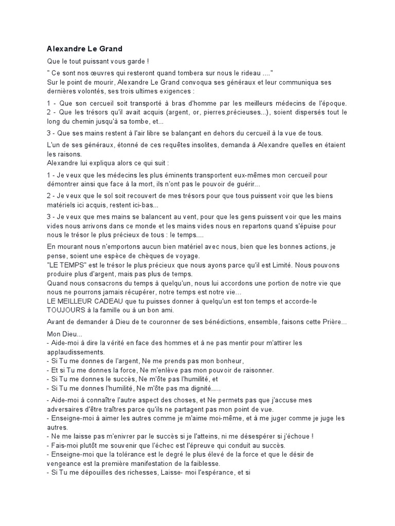 Alexandre Le Grand | PDF