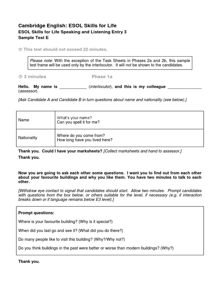 Cambridge English - ESOL Skills For Life | PDF | News | Newspapers