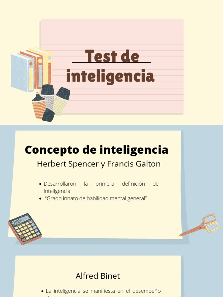 Teorías e historia de las pruebas de inteligencia | PDF | Inteligencia | Aprendizaje
