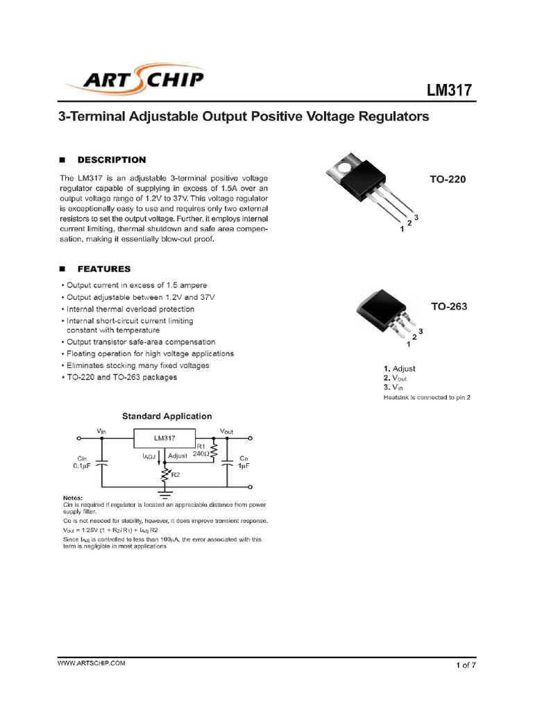 LM317 | PDF