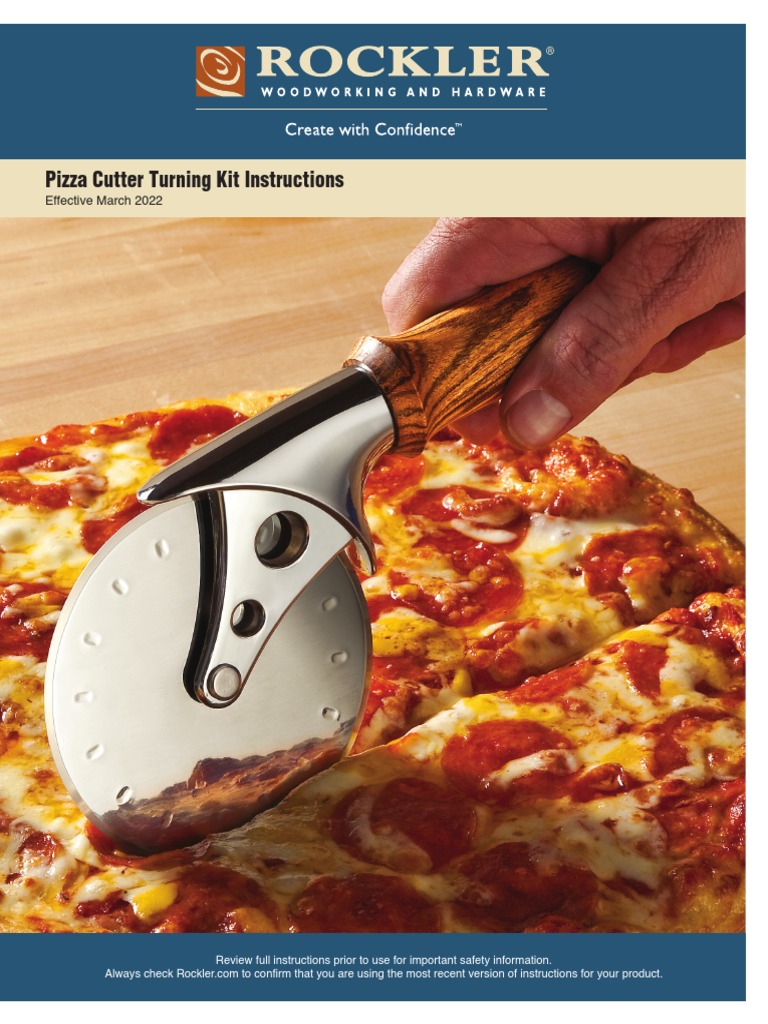 Pizza Cutter Turning Kit Guide | PDF | Home & Garden | Technology ...