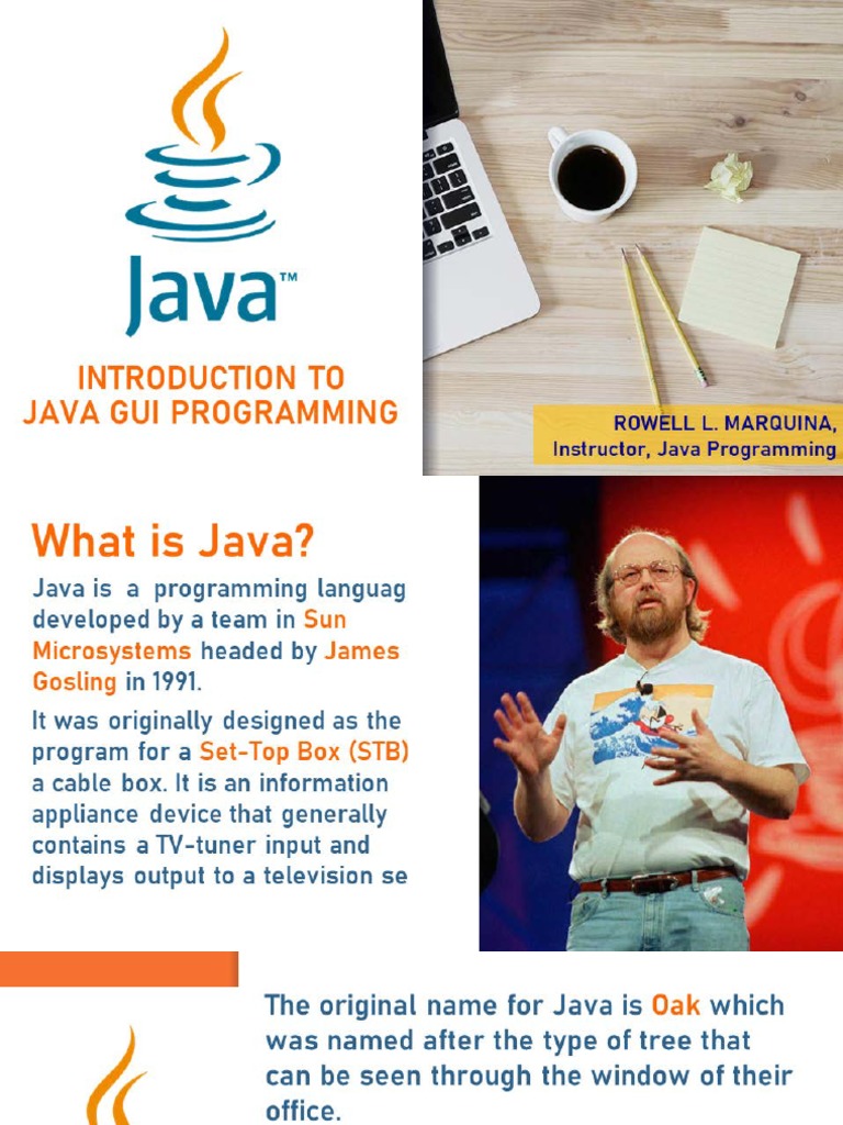 Introduction To Java GUI | PDF