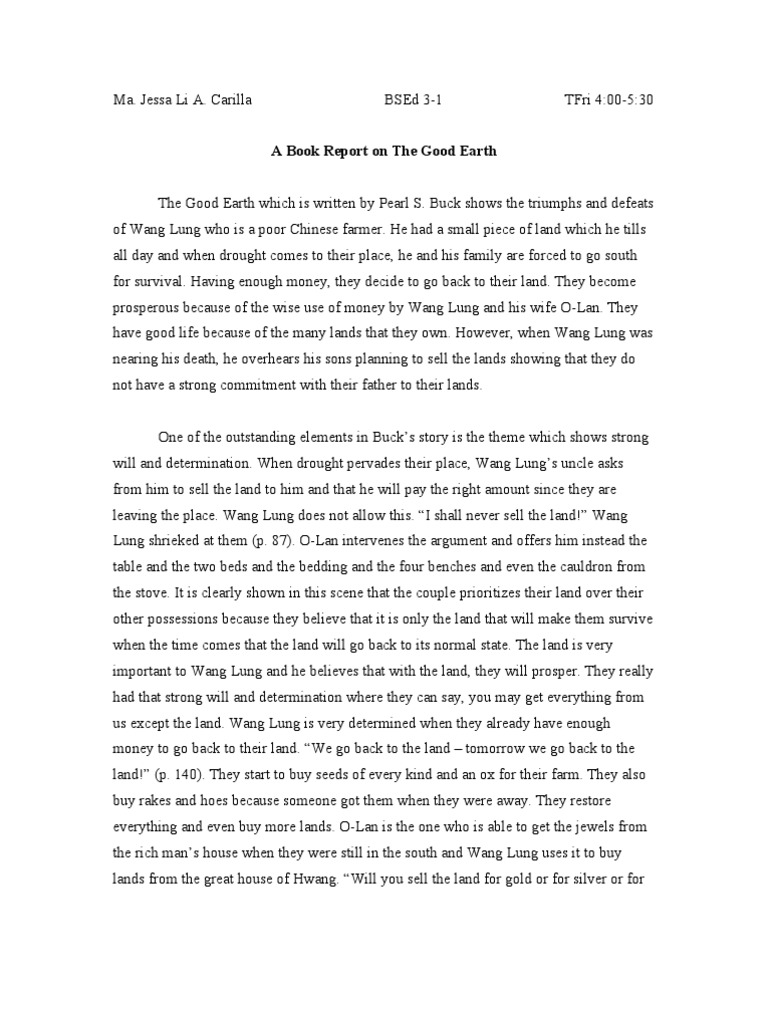 Book Report | PDF