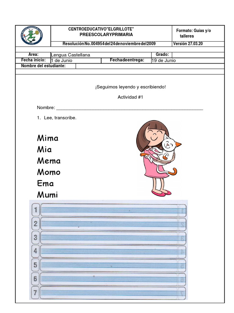 Ma Me Mi Mo Mu | PDF