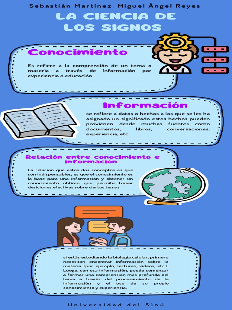 Infografía - Semiótica: La Ciencia de Los Signos | PDF