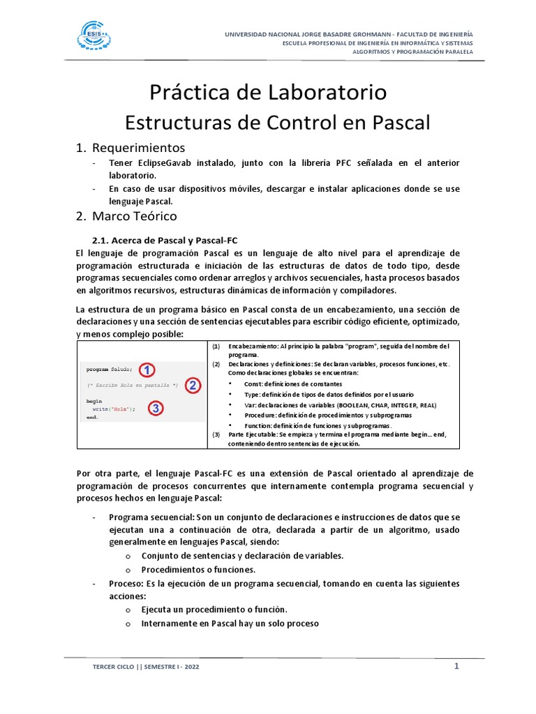 Algoritmos y Programacion Paralela - Practica I - 2022 | PDF | Programa ... Algoritmos y Programacion Paralela - Practica I - 2022 | PDF | Programa ...