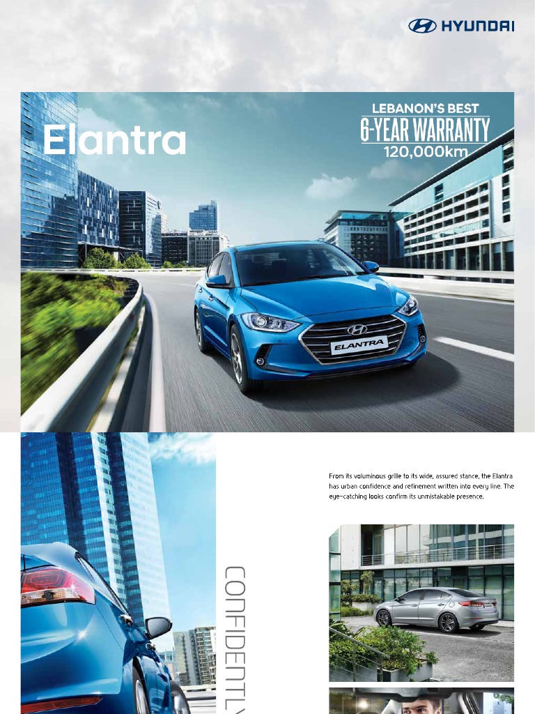 Catalogue Elantra | PDF | Automotive Technologies | Wheel
