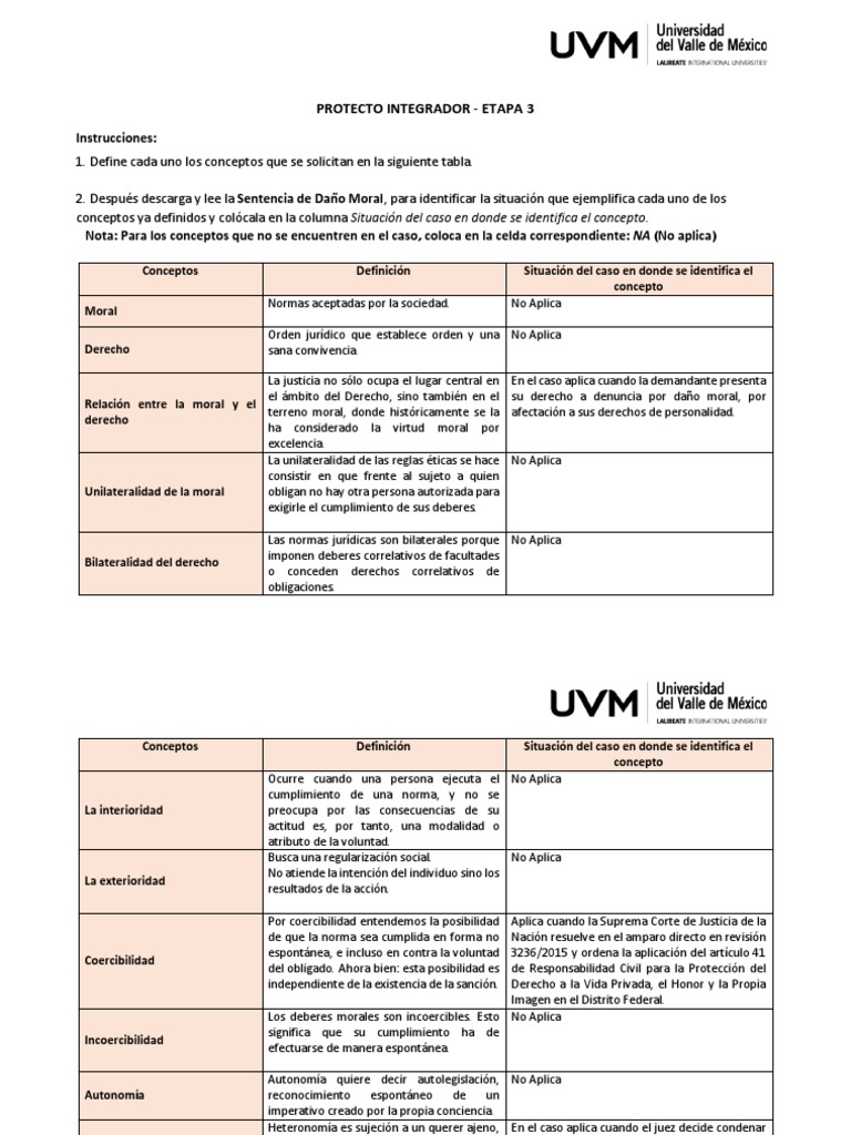 Actividad 4 Introducción Al Derecho - Daño - Moral - PIE3 | PDF ... Actividad 4 Introducción Al Derecho - Daño - Moral - PIE3 | PDF ...