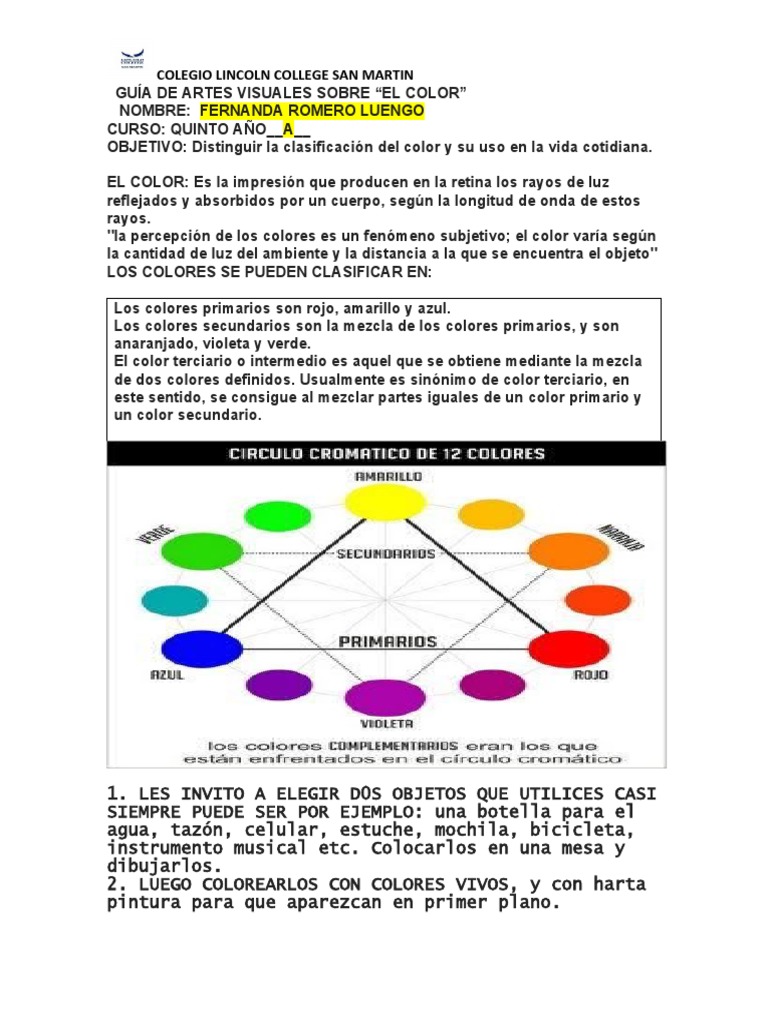 Guia de Color Revisada | PDF