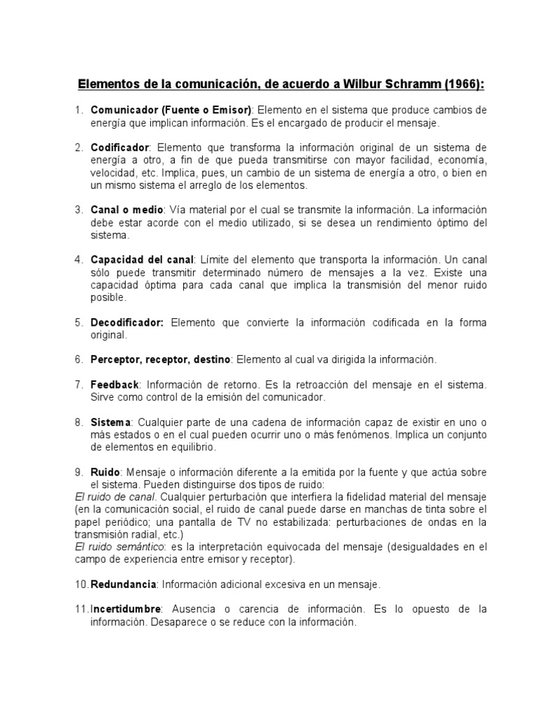 Elementos de La Com-Modelo de Schramm | PDF | Ciencia y matemáticas