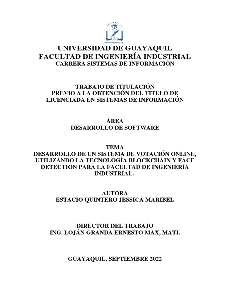 Estacio Quintero Jessica Maribel Tesis | PDF | Red mundial | Internet y web