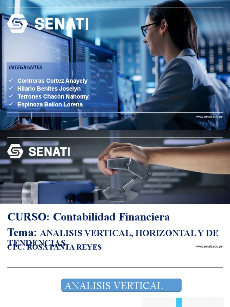 Analisis Vertical, Horizontal y de Tendencias Grupo | PDF | Ciencias ...