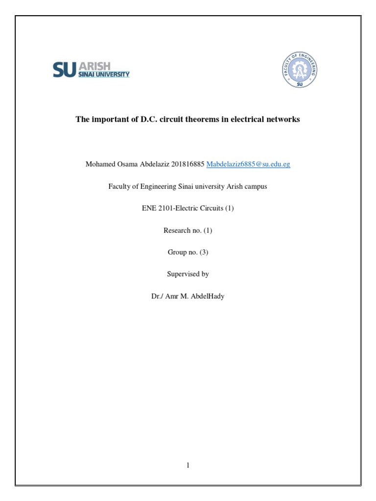 Electrical Circuit | PDF | Series And Parallel Circuits | Electrical Network