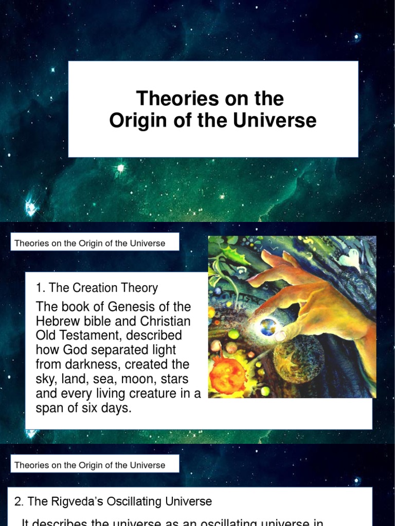 Origin of the Universe Theories | PDF | Universe | Big Bang