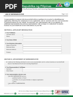 Sample BDO Form Filled Up | PDF