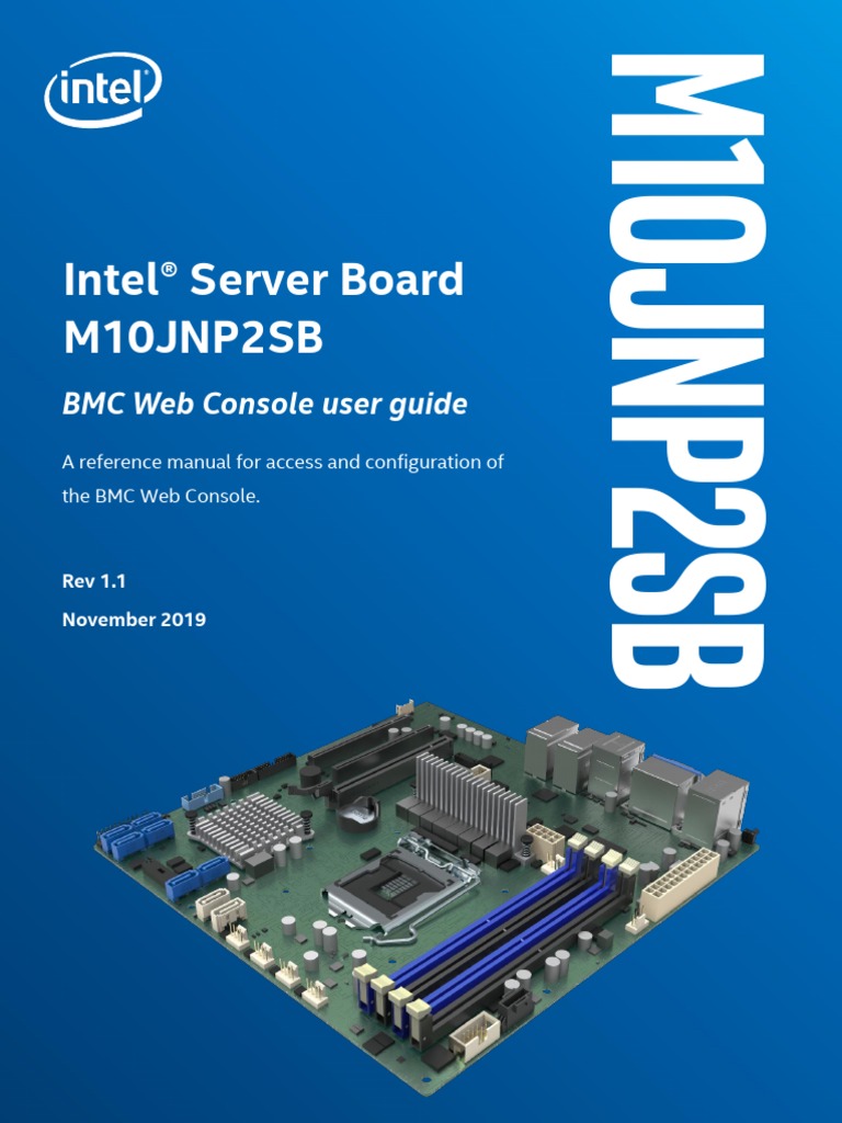 Intel m10jnp2sb BMC Configuration Guide | PDF