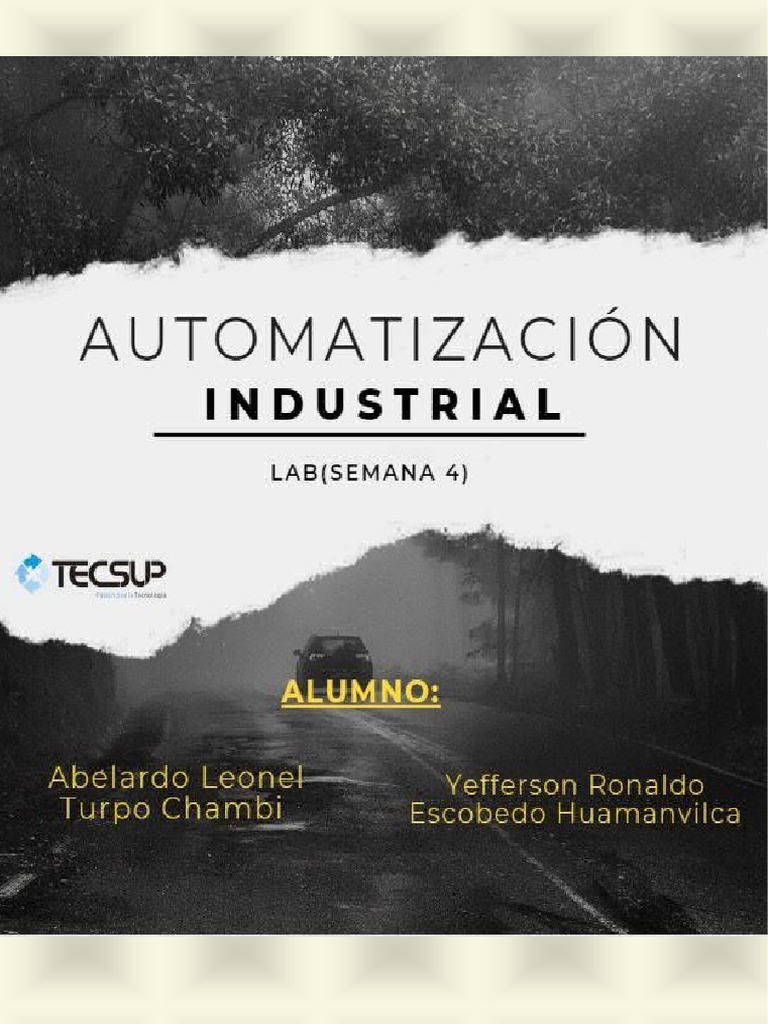 Lab 4 Automatizaion Informe Laboratorio S4 | PDF | Bienes manufacturados | Electricidad
